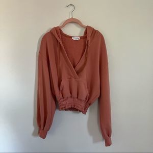 Tops | Revolvelovers Friends Cecily Hoodie In Pink Clay Xs | Poshmark